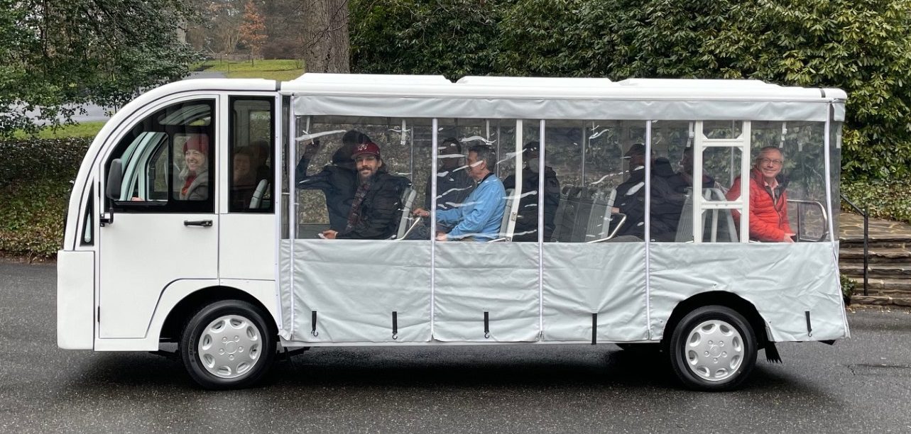 It’s Electric! New Tram a First for Winterthur - Winterthur Museum ...